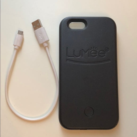 LuMee | Accessories | Iphone 678 Lumee Selfie Case W Charger Black ...